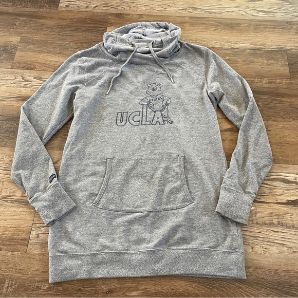 Jansport | Tops | Ucla Jansport Cowl Neck Gray Sweatshirt L | Poshmark